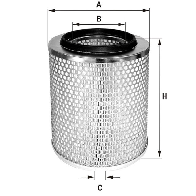 HP777 Luftfilterelement - original FIL-FILTER