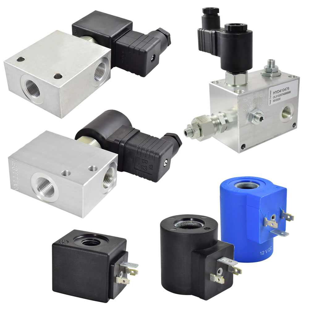 Sitzventile 2/2-Wege und 3/2-Wege im Hytec Hydraulik Onlineshop