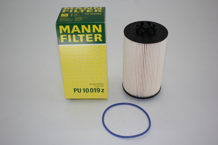PU 10 019 z Kraftstofffilterelement (metallfrei) - original MANN