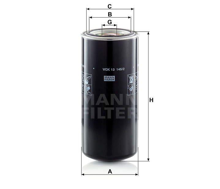 WDK 13 145/2 Kraftstoffwechselfilter - original MANN
