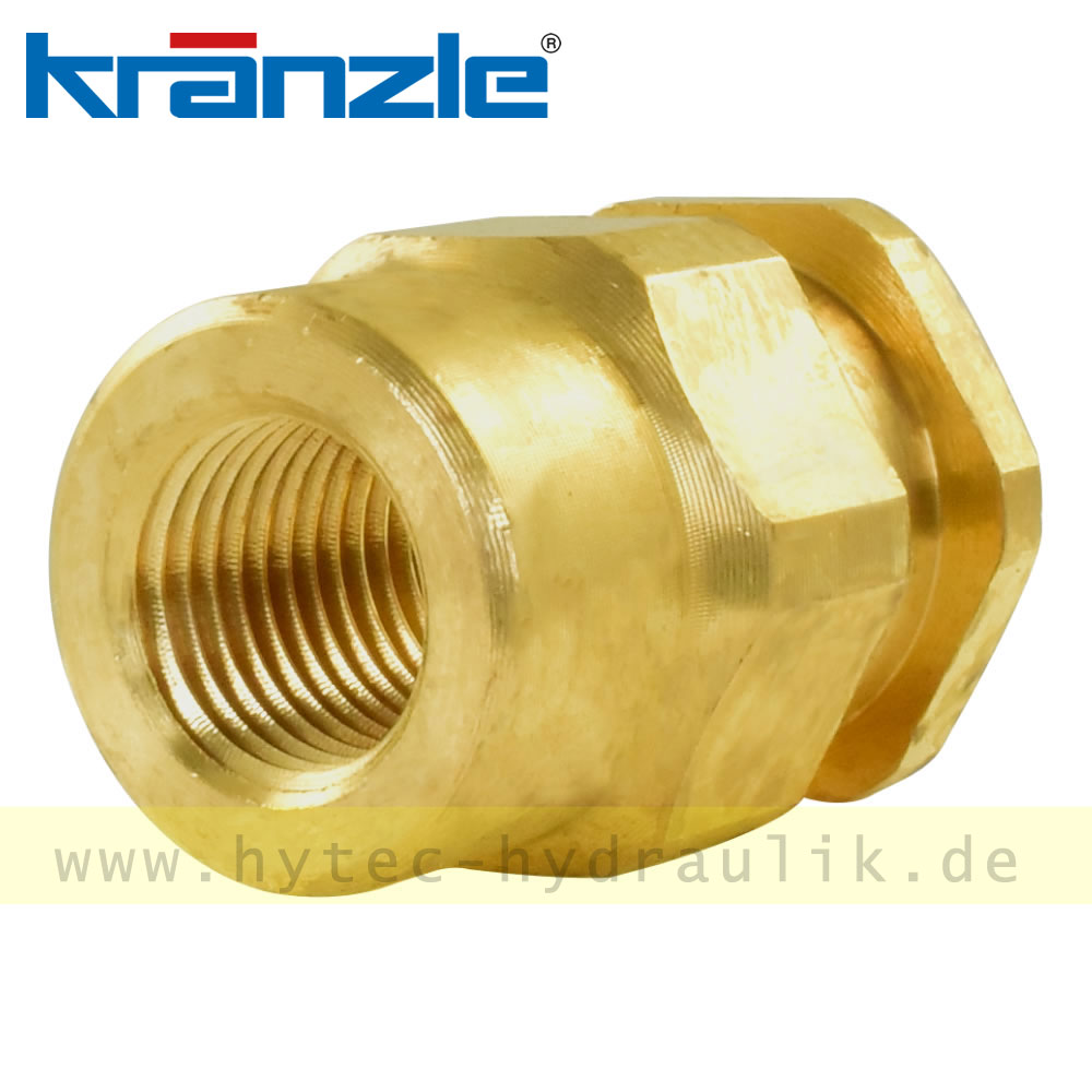 Kränzle 13463 Anschlussnippel Steckkupplung D12, 1/4''IG