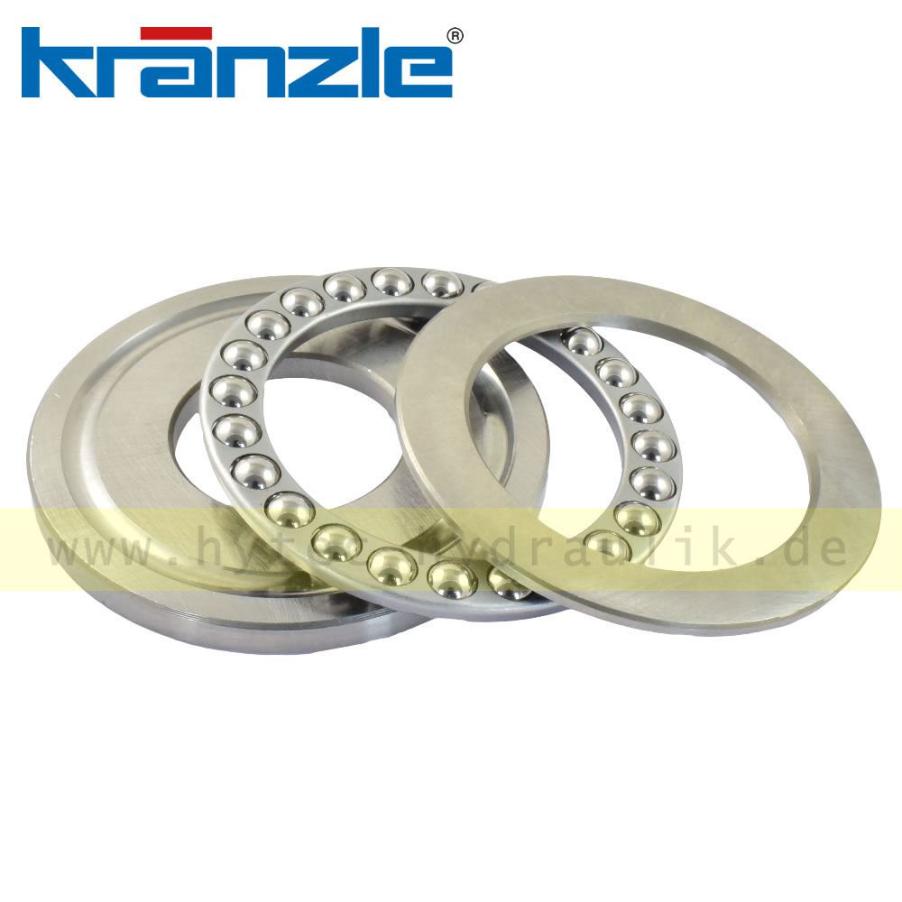 Kränzle 40462 Axial-Rillenkugellager-Satz 3-teilig