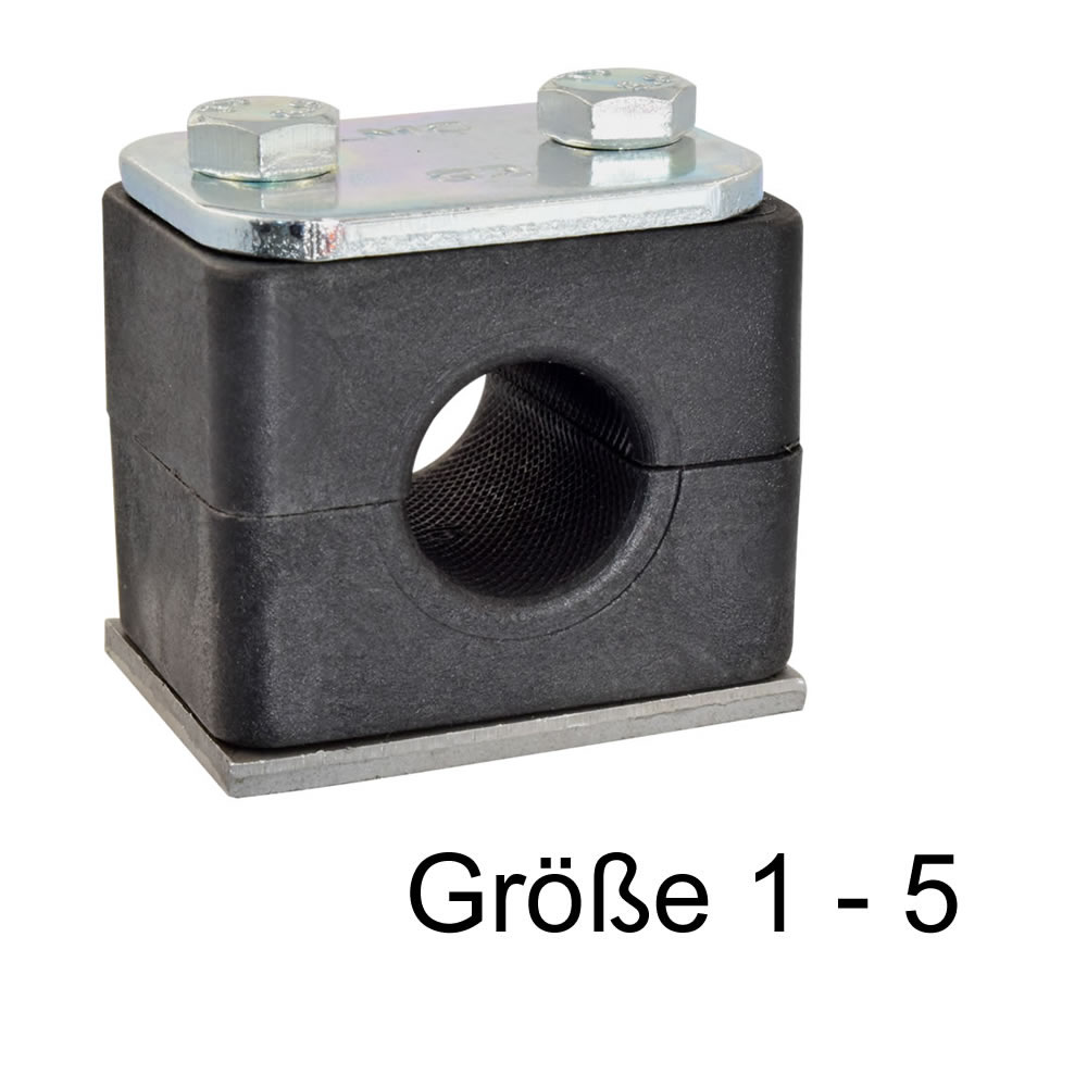 Rohrschellen im Hytec Hydraulik Onlineshop