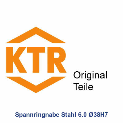 Spannringnabe Stahl 6.0 Ø38H7 ROTEX GS 42 ST-H von KTR