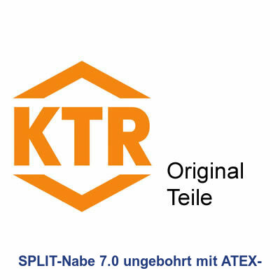 SPLIT-Nabe 7.0 ungebohrt mit ATEX- ROTEX 24 SINT von KTR